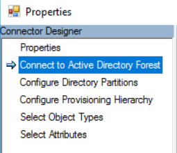 Change AD account used in AD Connect connector – Azvise
