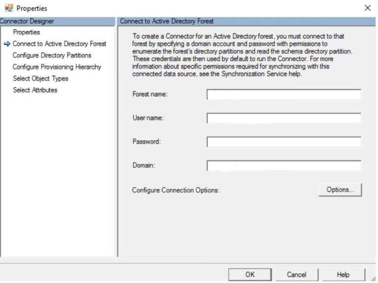 Change AD account used in AD Connect connector – Azvise