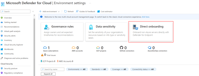 Onboard on-prem servers directly to Defender for Servers – Azvise