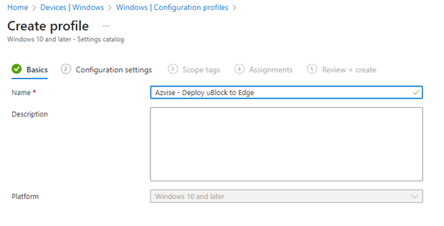 Silently install uBlock Origin in Edge with Intune – Azvise