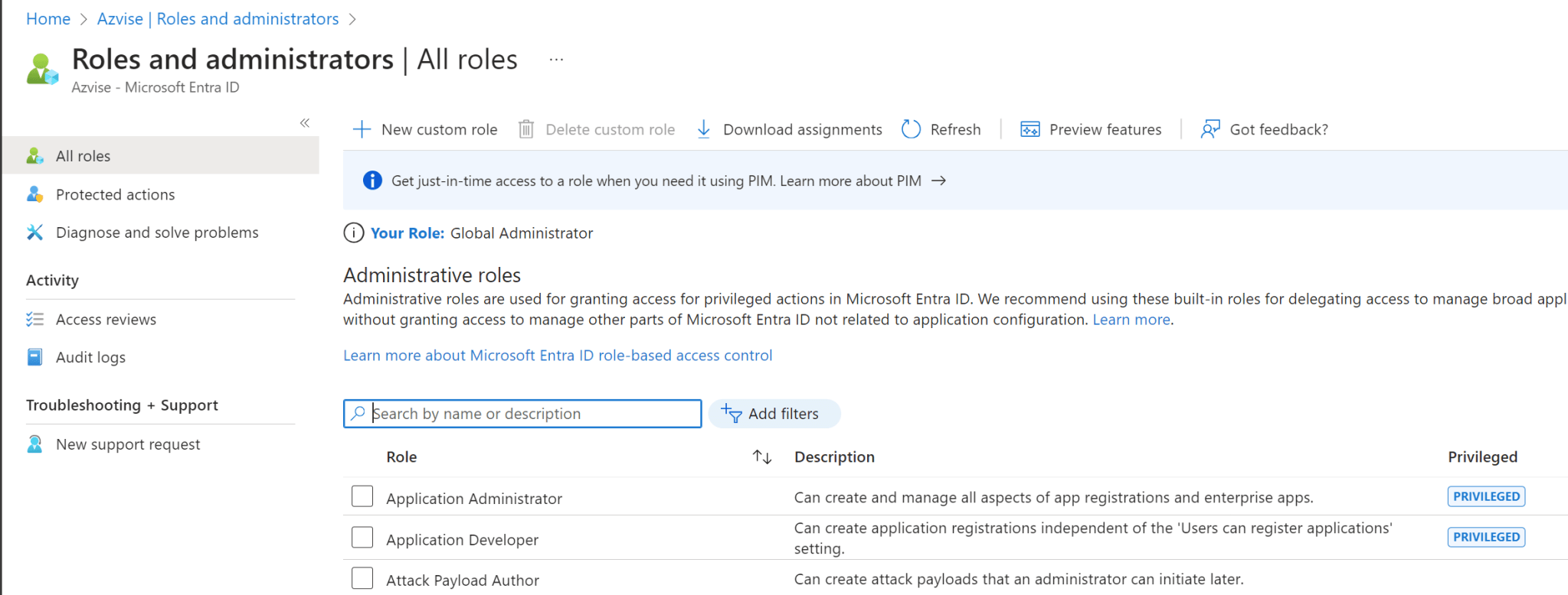 Create an Entra ID role for LAPS password readers in Entra ID – Azvise